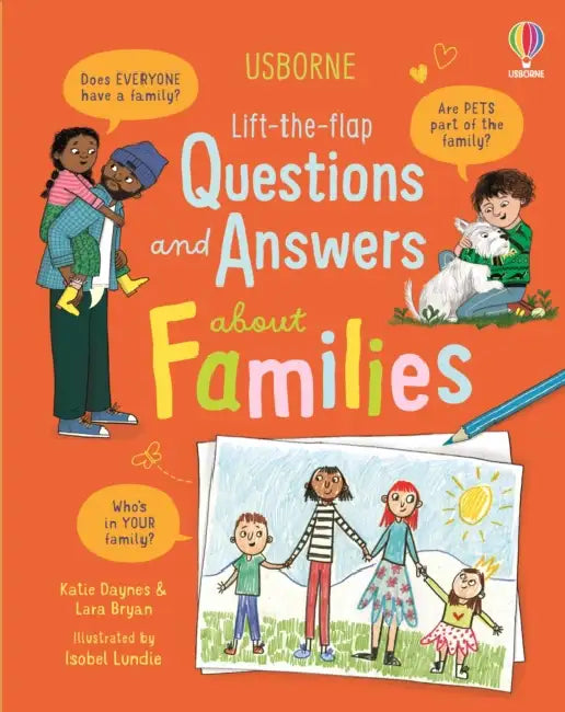 Lift-the-flap Questions and Answers about Families (9781836040712) by ...