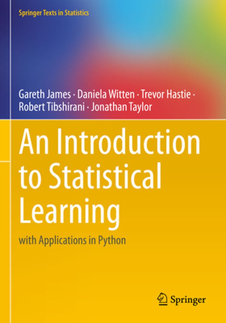 An Introduction to Statistical Learning: With Applications in Python (9783031391897) by Gareth ...