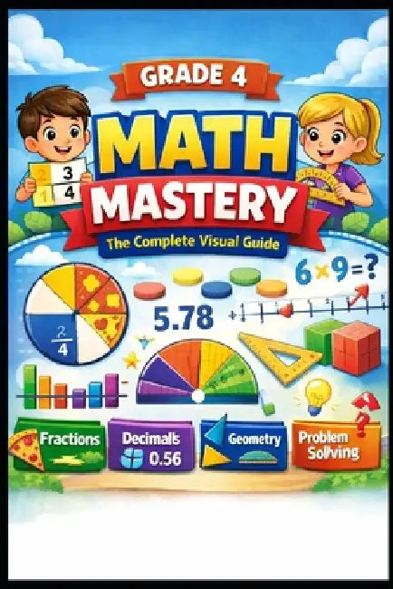 GRADE 4 MATH MASTERY The Complete Visual Guide: 700+ Practice Problems ...